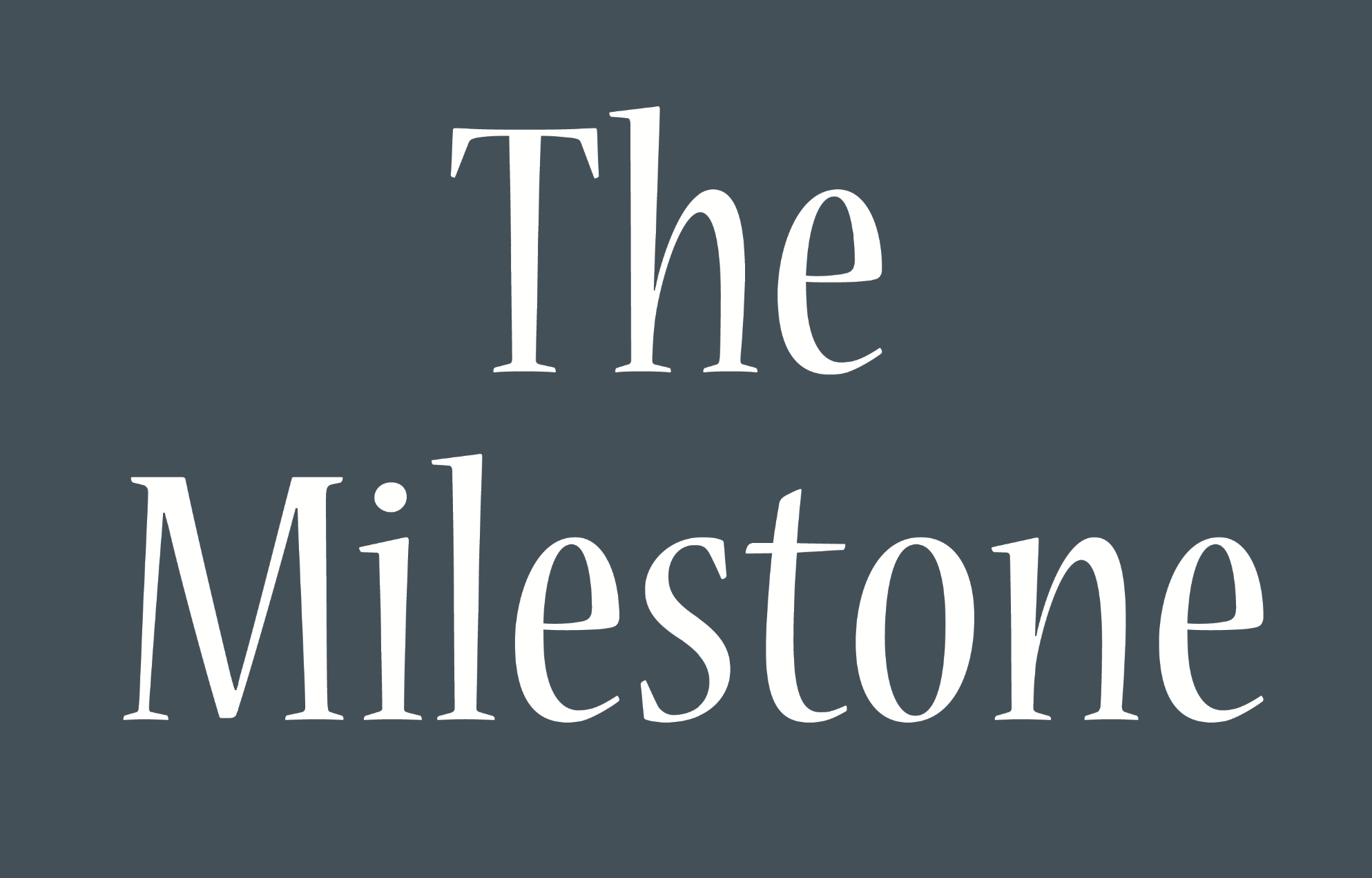 Book now at The Milestone